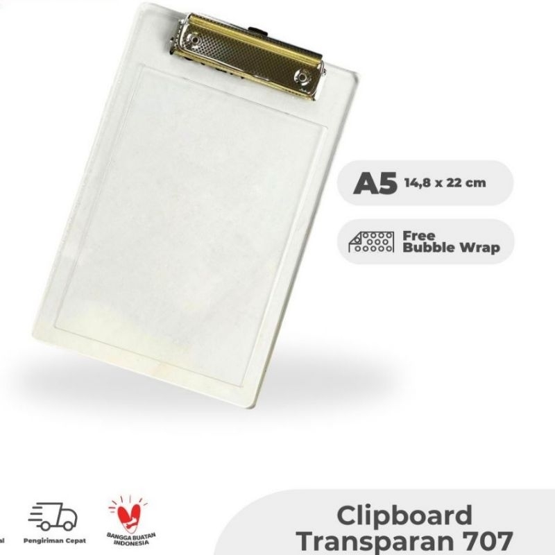 Jual topla clipboard 707 papan tulis jalan papan ujian ukuran A5 ...