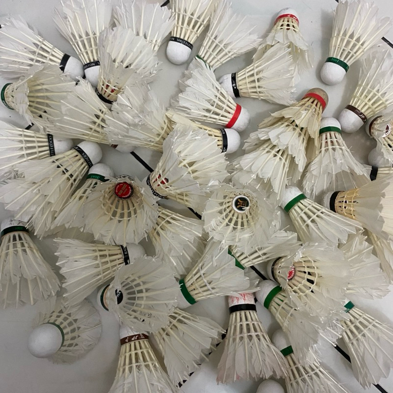 Jual kok bekas murah | shuttlecock drilling murah ( harga 1 slop = 12 ...