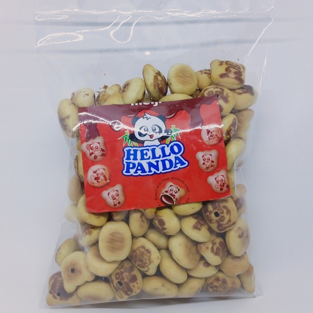 Jual Hello Panda Kiloan 250gr Rasa Cokelat Repack Biskuit Isi yang enak ...