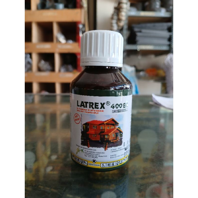 Jual OBAT RAYAP PALING AMPUH LATREX 400 EC 100ML ANTI RAYAP KAYU TANAH ...