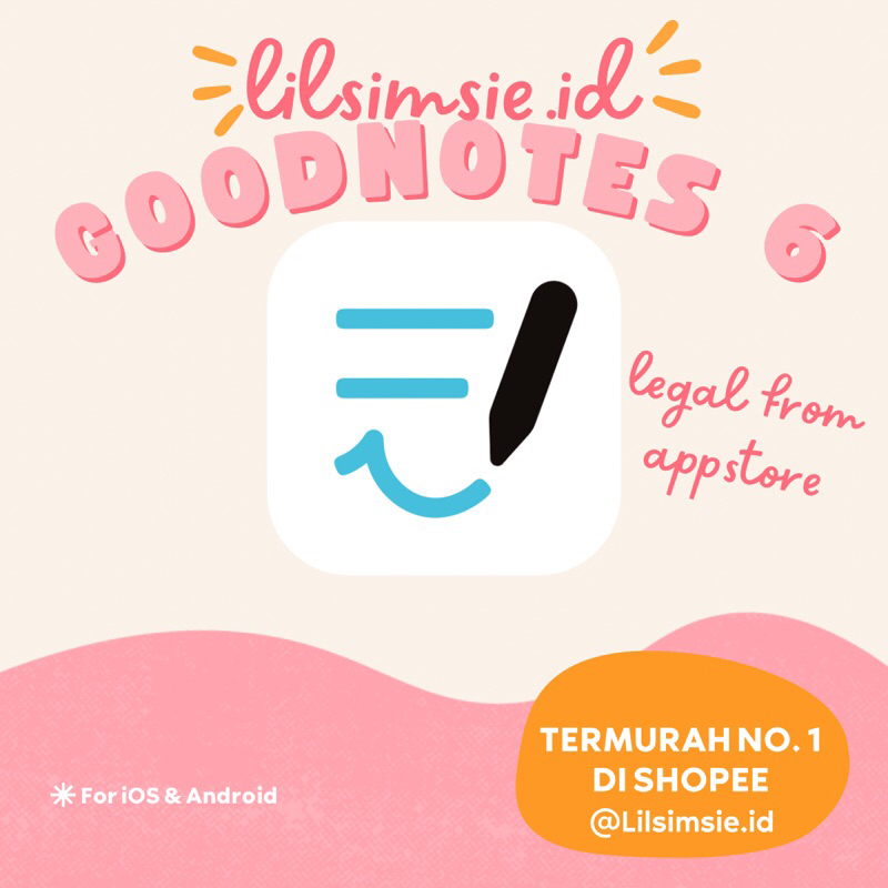 Jual Goodnotes 6 iOS/iPadOS Lifetime | Shopee Indonesia Jual Goodnotes 6 iOS/iPadOS Lifetime | Shopee Indonesia