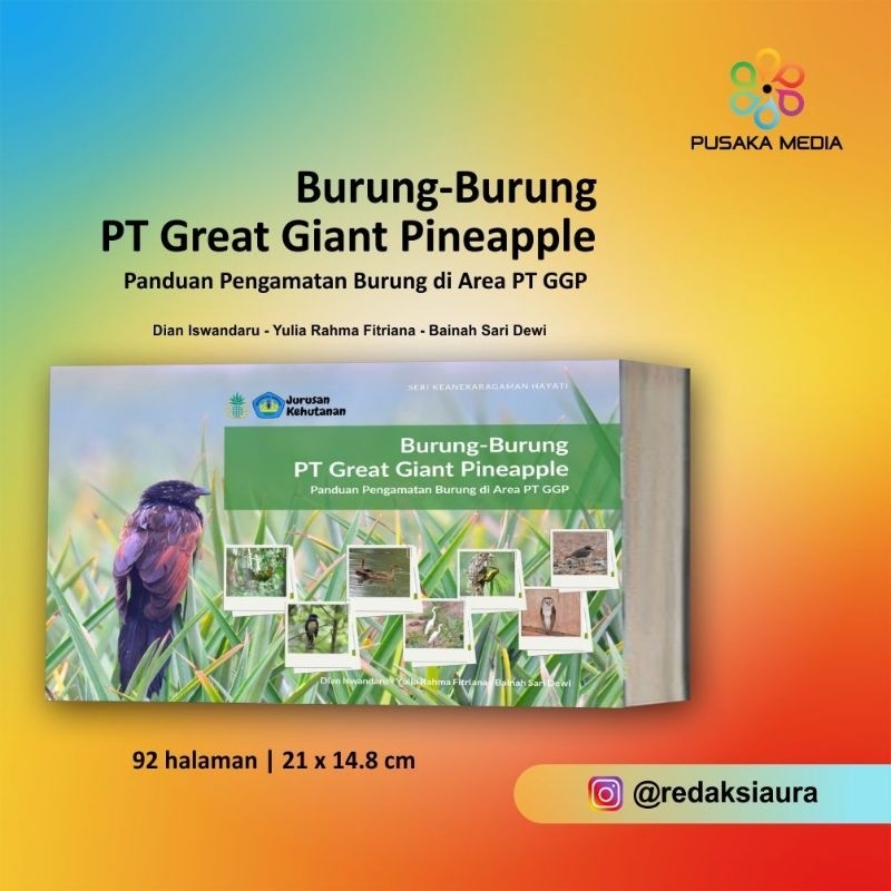 Jual Burung-Burung PT Great Giant Pineapple Panduan Pengamatan Burung ...