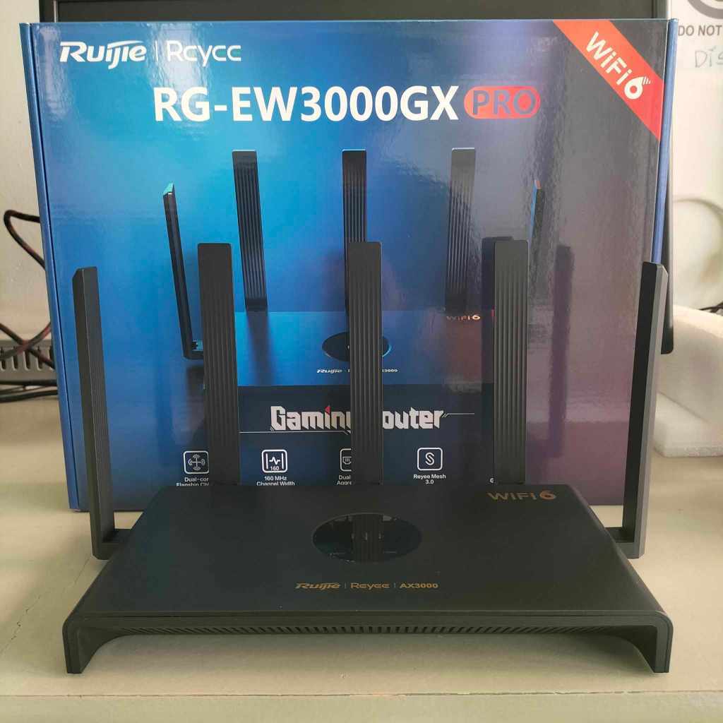 Jual Ruijie RG-EW3000GX PRO 3000M Wi-Fi 6 Dual-band Gigabit Gaming ...