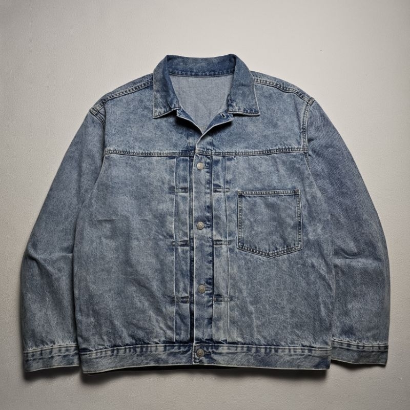 Jual GU denim trucker type I | Shopee Indonesia