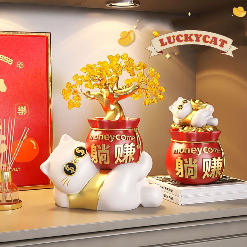 Jual Gift Box Money Come Lucky Cat / Pajangan Kucing Hoki Hadiah Kado ...