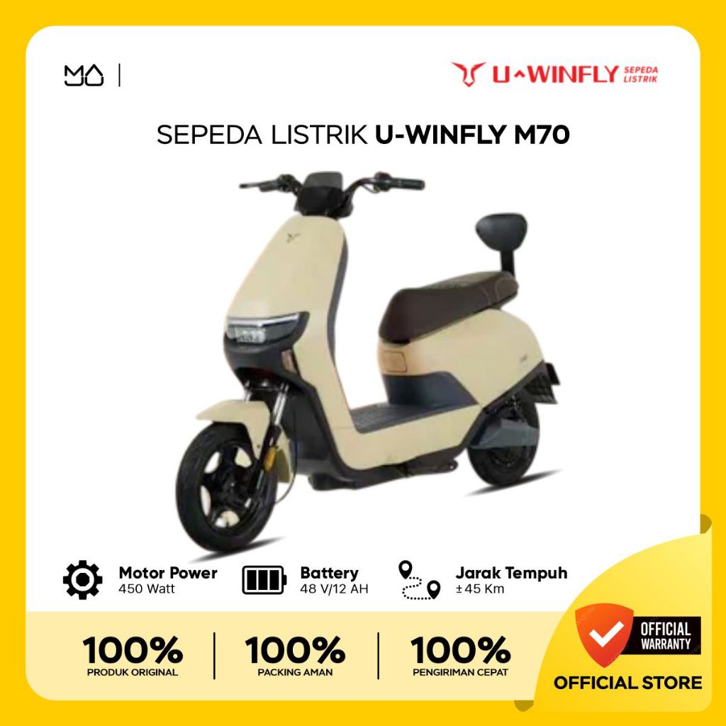 Jual Uwinfly Sepeda Listrik M70 500 Watt - Garansi Resmi | Shopee Indonesia