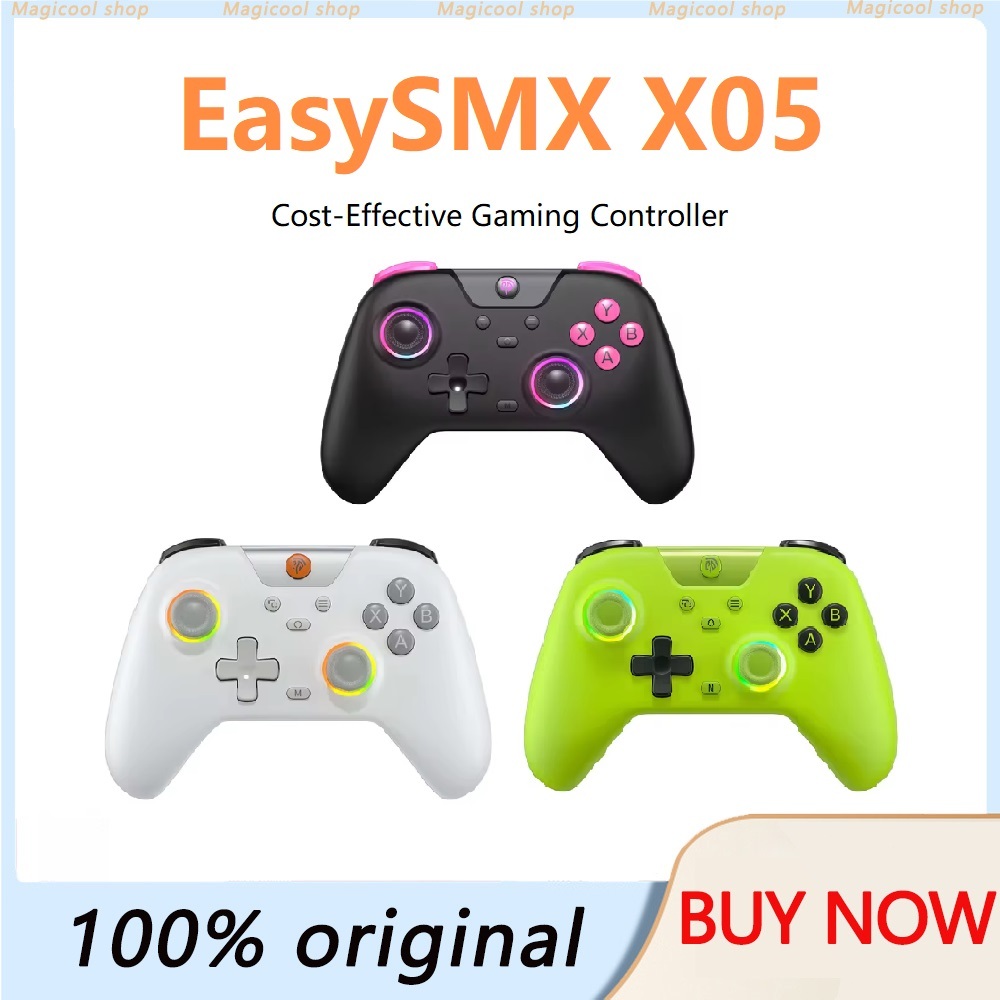 Jual EasySMX X05 Wireless Gamepad Bluetooth Gaming Controller Compatible with PC/Phone/Switch ...