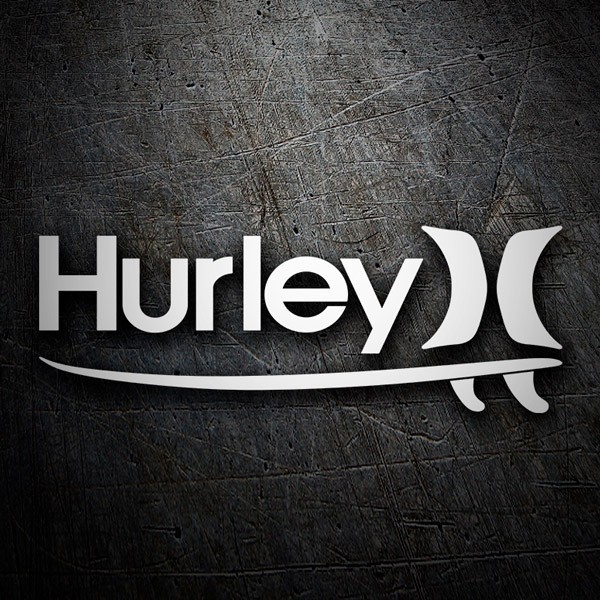 Jual Cutting Sticker Logo Hurley High Quality Tahan Hingga 5 Tahun ...