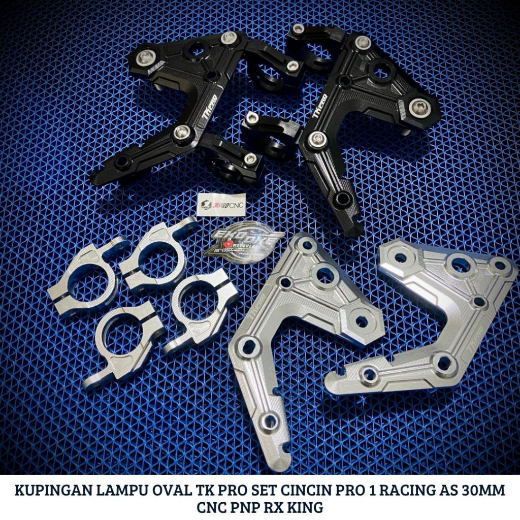 Jual KUPINGAN LAMPU OVAL TK PRO SET CINCIN KUPINGAN PRO1 RACING AS 30MM ...