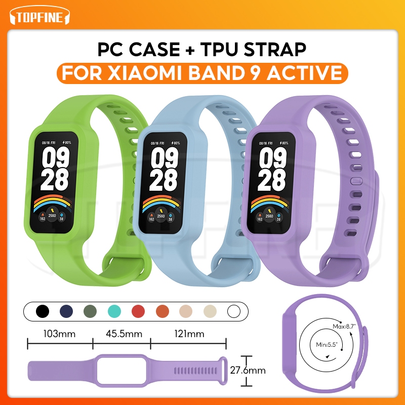Jual Strap Mi Band 9 Active Polos Tali / Strap xiaomi band 9 active Silicone Tali Xiaomi smart ...