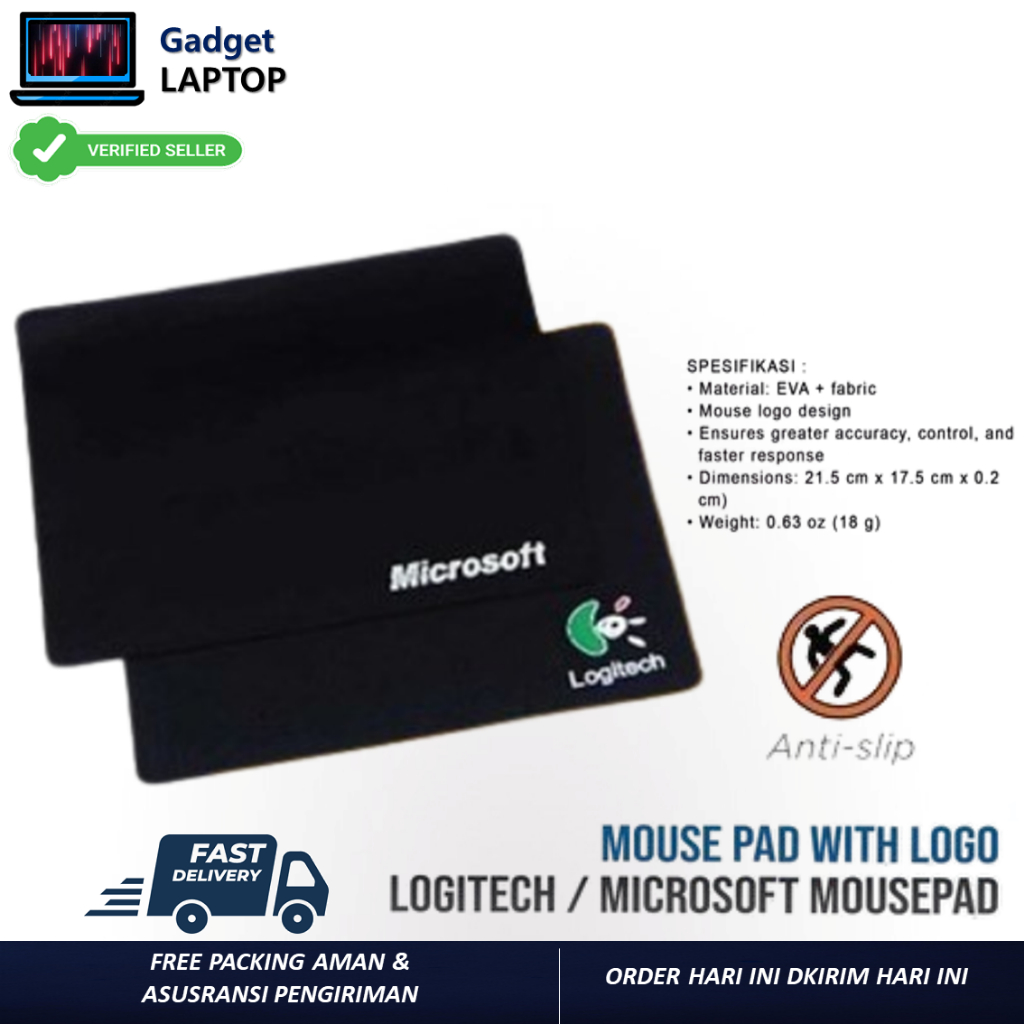 Jual Free Mousepad Polos Logo Untuk Setiap Pembelian Laptop | Shopee ...