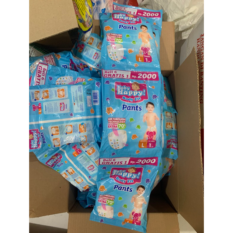 Jual PAMPERS BABY HAPPY PANTS | Shopee Indonesia