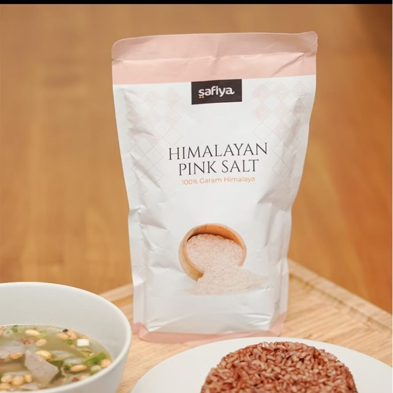 Jual GARAM PINK HIMALAYAN SALT SAFIYA 1kg | Shopee Indonesia