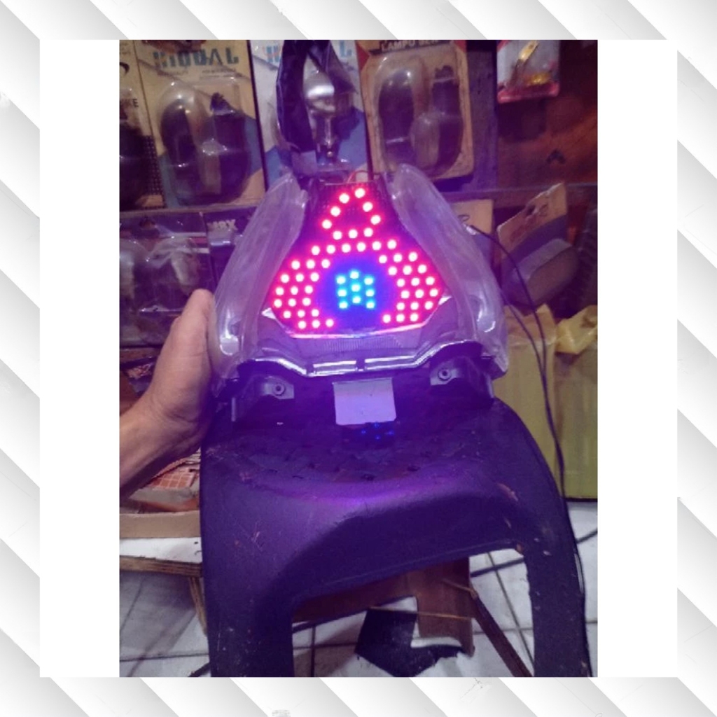 Jual Stoplamp Lampu rem lampu running beat deluxe 2020-2024 8 tr 10 ...