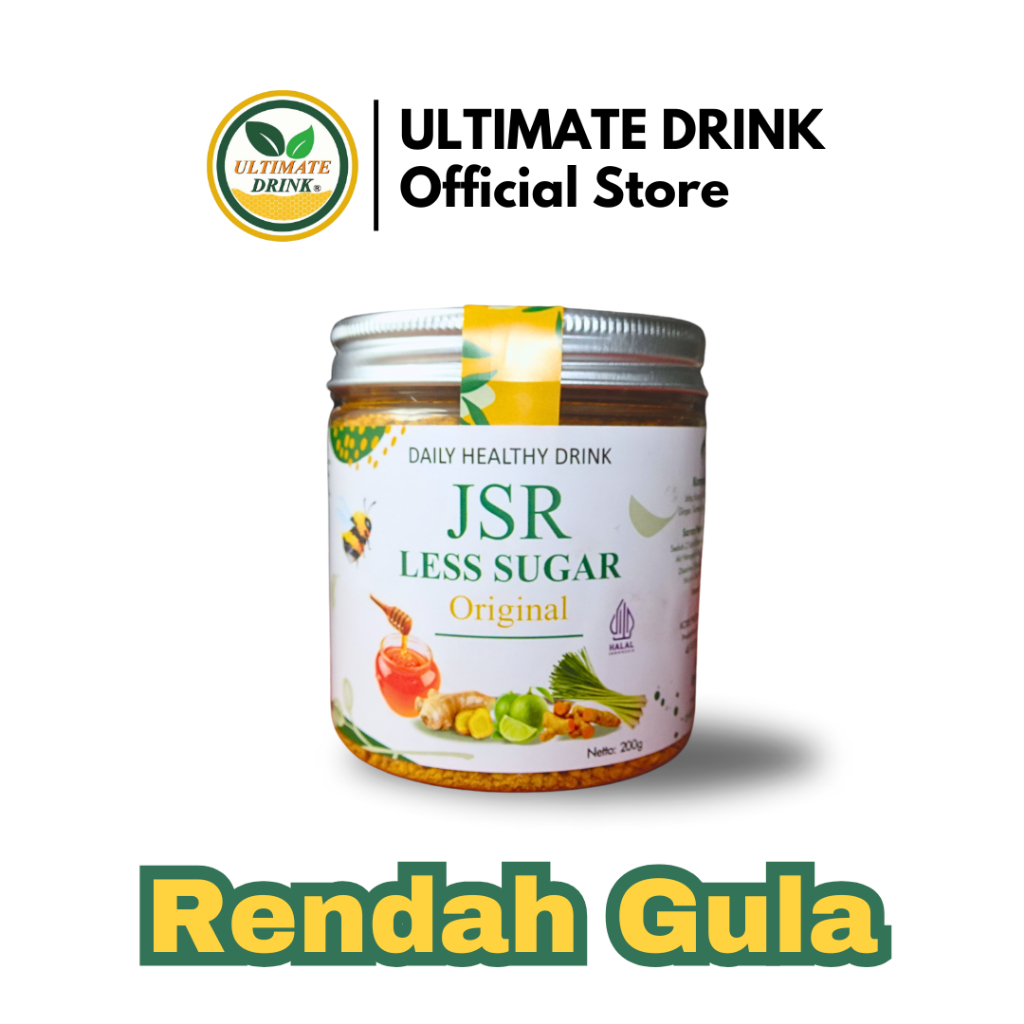 Jual ULTIMATE DRINK - JSR Less Sugar 200 gr Serbuk Minuman Kunyit ...