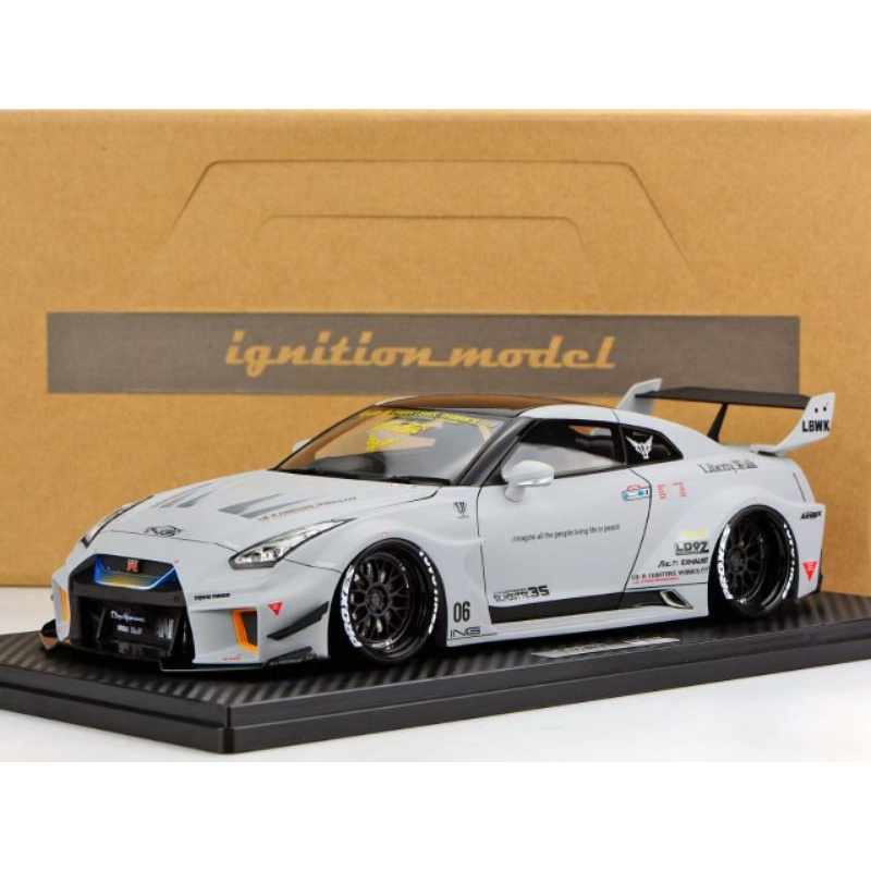 Jual IGNITION MODEL R35 ZERO FIGHTER 1/18 IGNITION MODEL 1:18 NISSAN ...