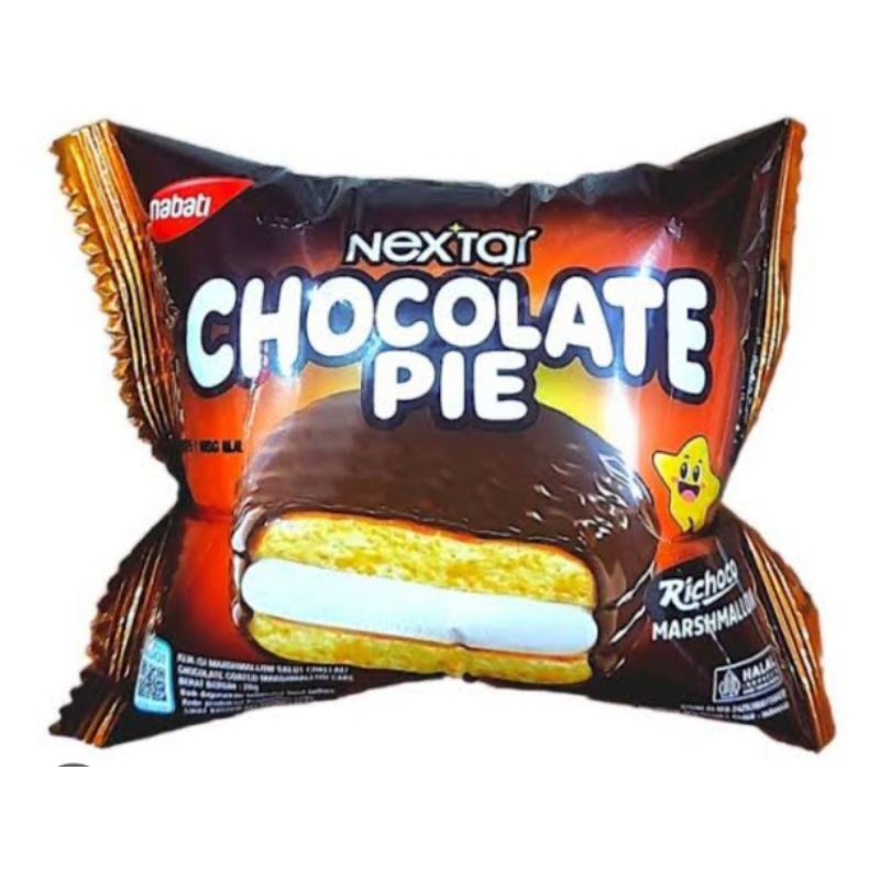 Jual nextar chocolate pie nabati richoco marshmallow | Shopee Indonesia