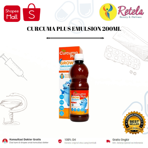 Jual CURCUMA PLUS EMULSION 200ML | Shopee Indonesia