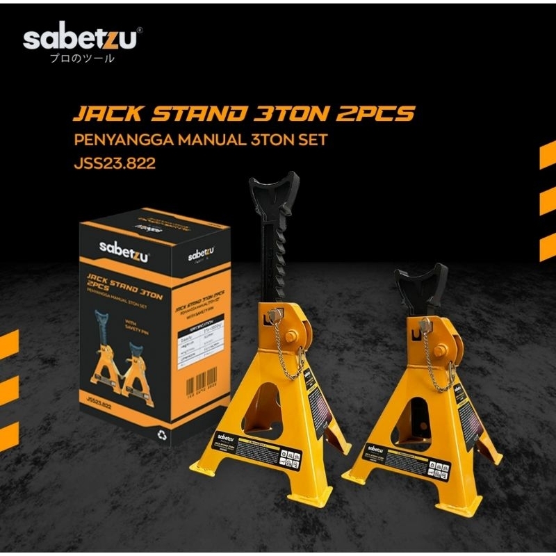 Jual ALAT BESI CAR JACK STAND TAHANAN PENAHAN PENYANGGA GANJALAN ...