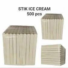 Jual Stik Es Krim Kayu Polos / Stik Es Putih Isi 500 pcs Stik Es ...