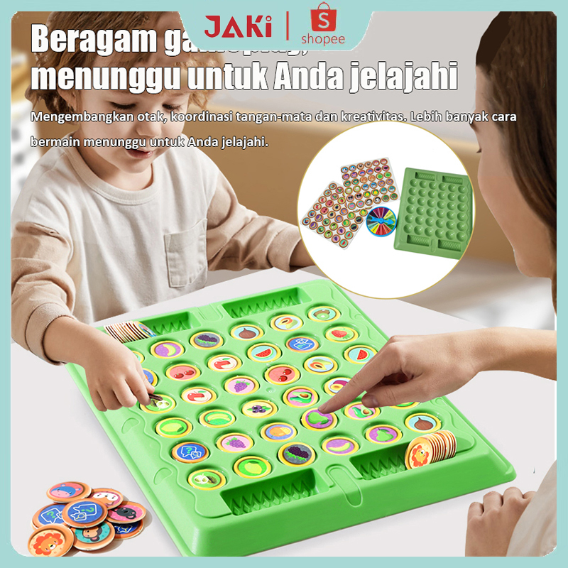 Jual JAKI Mainan Edukasi Papan Mengasah Ingatan/ Mainan Memories ...