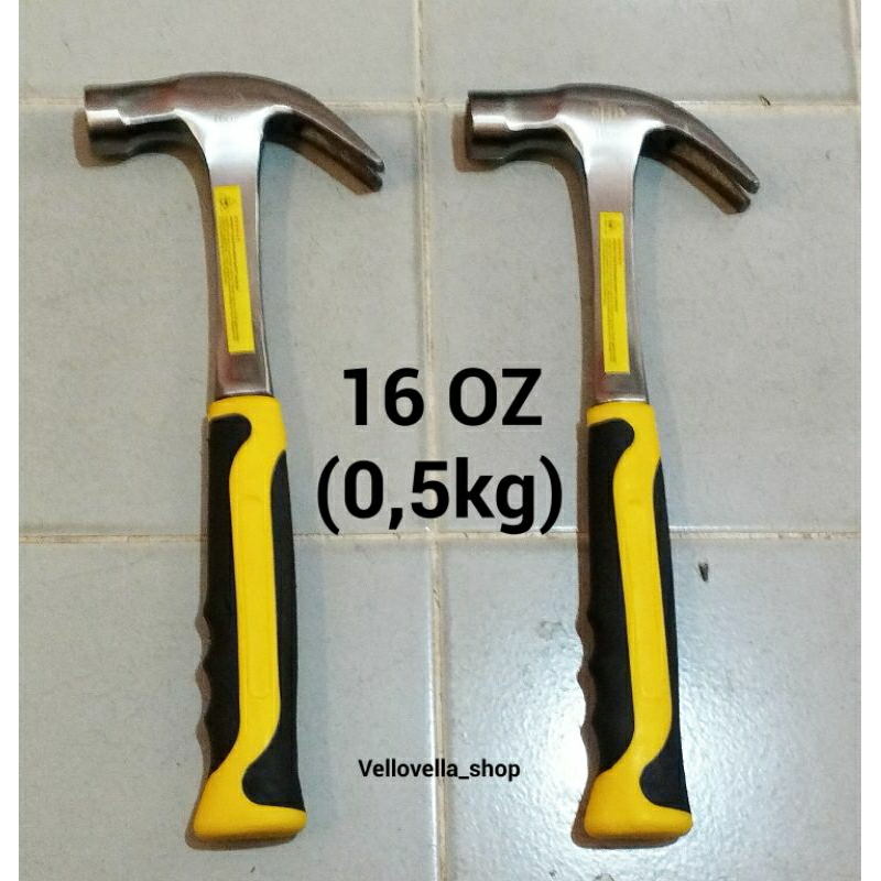 Jual Palu Besi FIT palu Kambing Gagang Besi Lapis Karet 0.5kg Palu ...