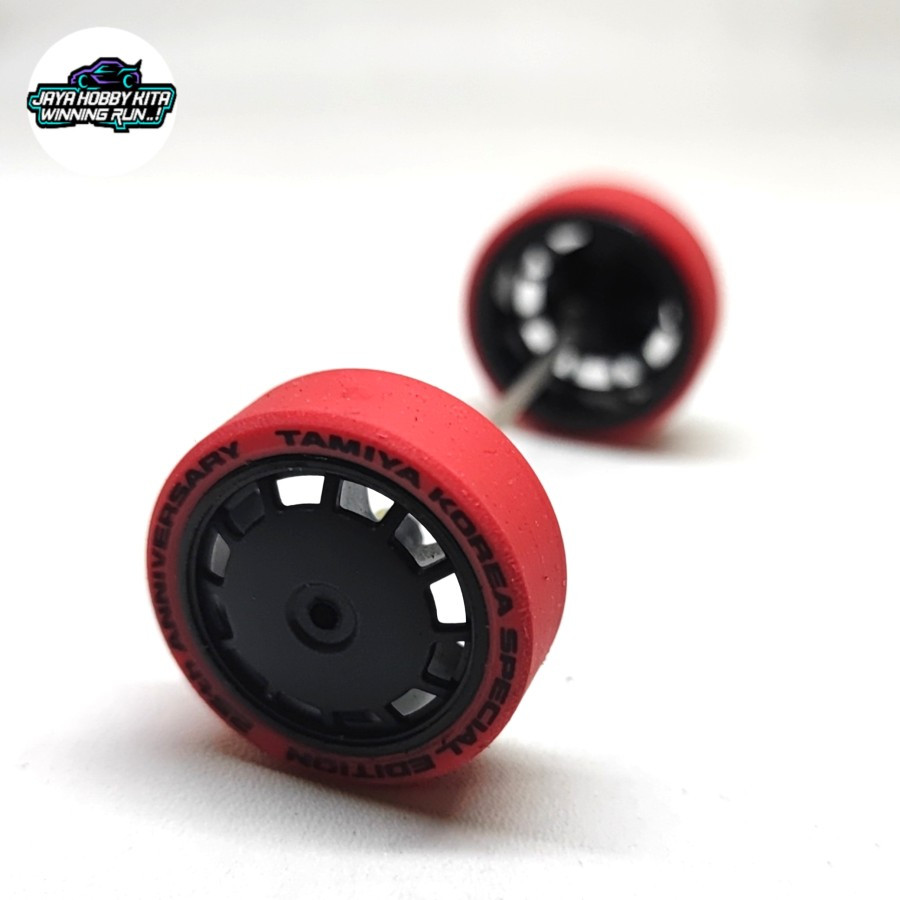 Jual Tamiya Ban Bubut Side Damper Hard Merah Red Avante 1 Pasang ...