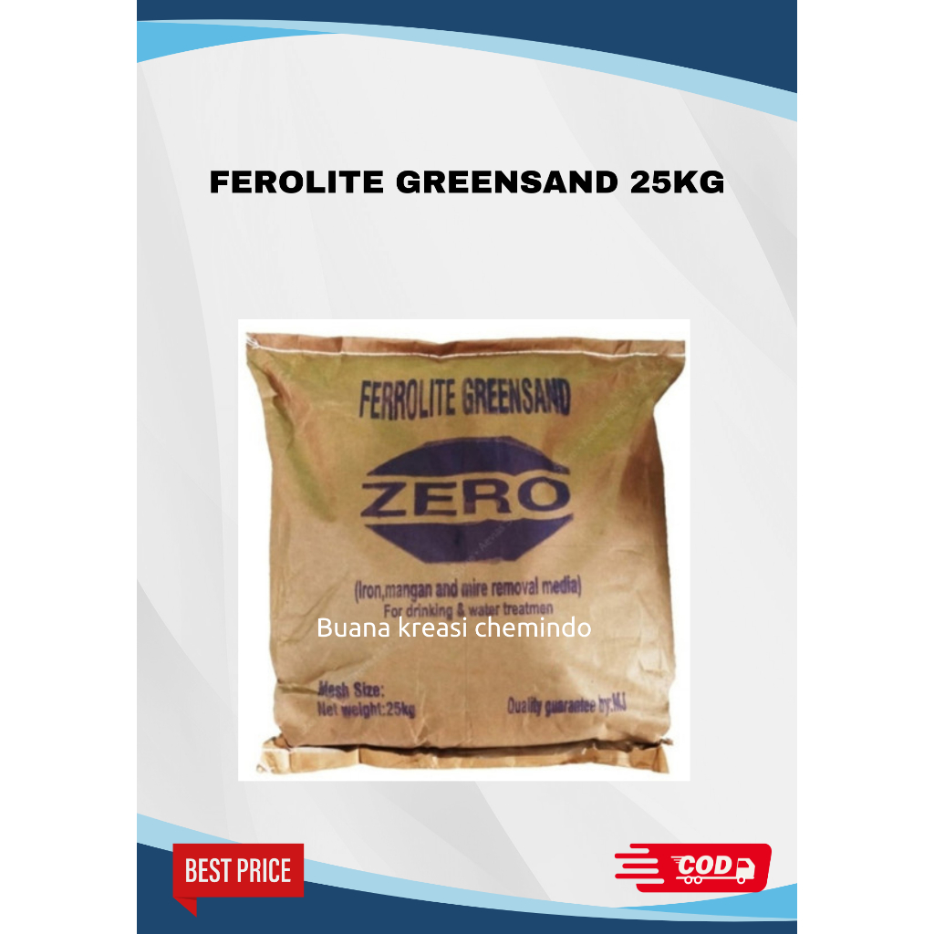 Jual FEROLITE GREENSAND ZERO 25kg | Shopee Indonesia