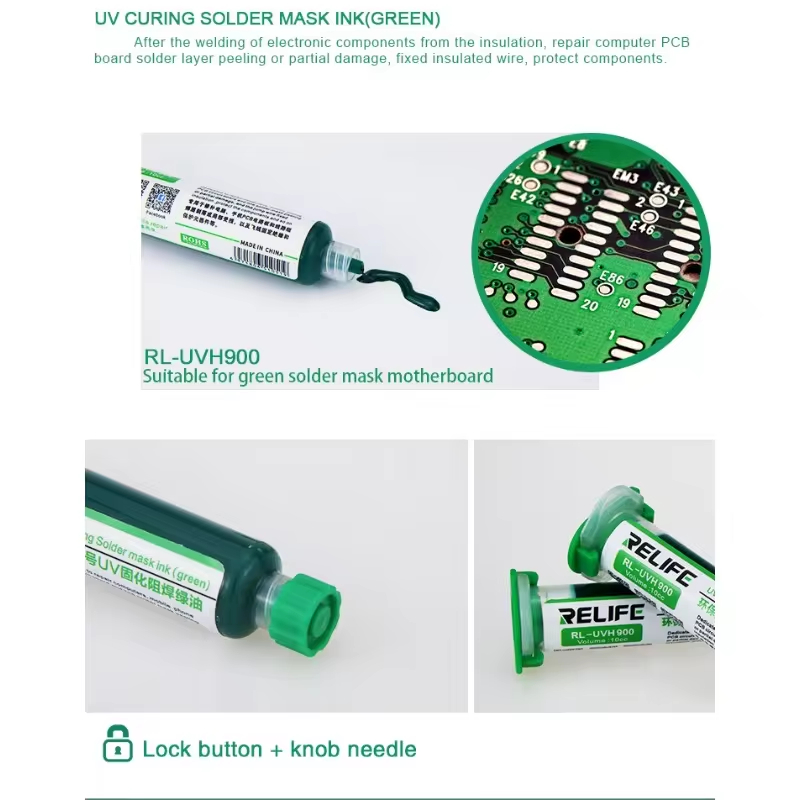 Jual CAT PCB / LAPISAN PCD / LEM UV PCB RELIFE RL-UVH900(green ...