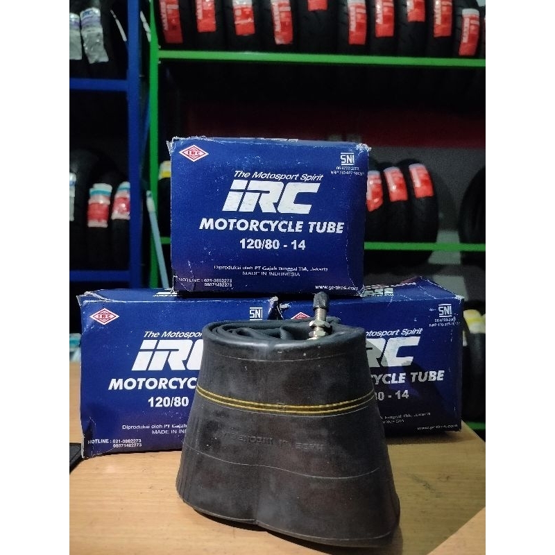 Jual PROMO Ban Dalam IRC Motor PCX 150 & VARIO 160 Ukuran 120 80 14 ...