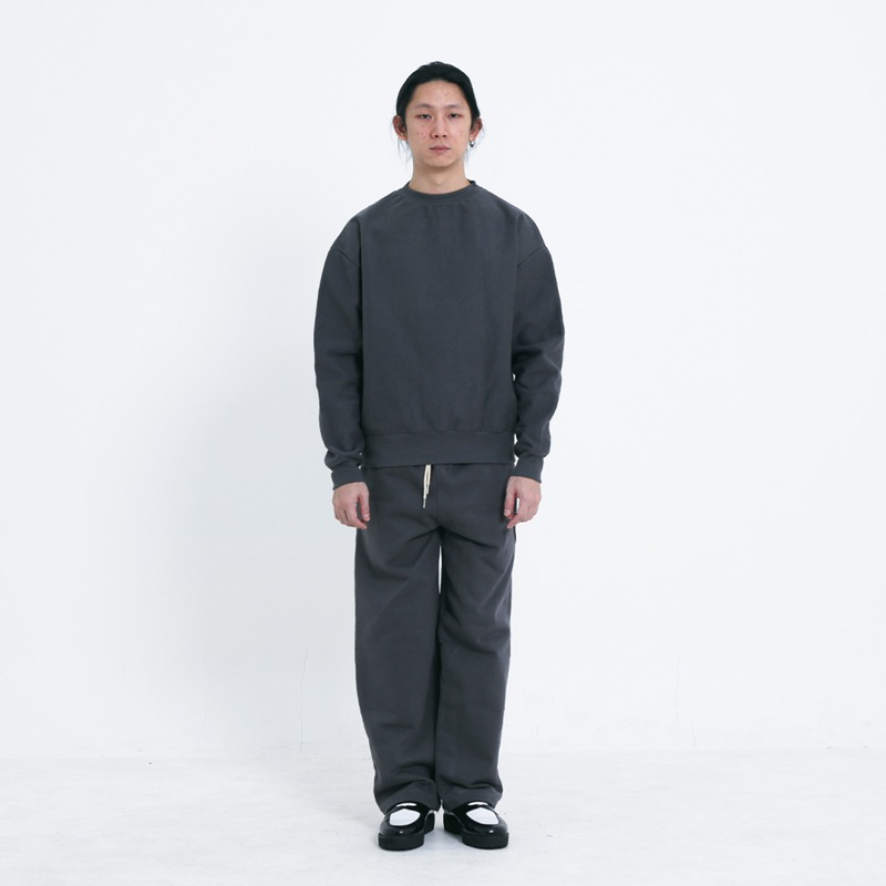 Jual All Around Faded Boxyfit Crewneck Dust Grey 375GSM | Shopee Indonesia
