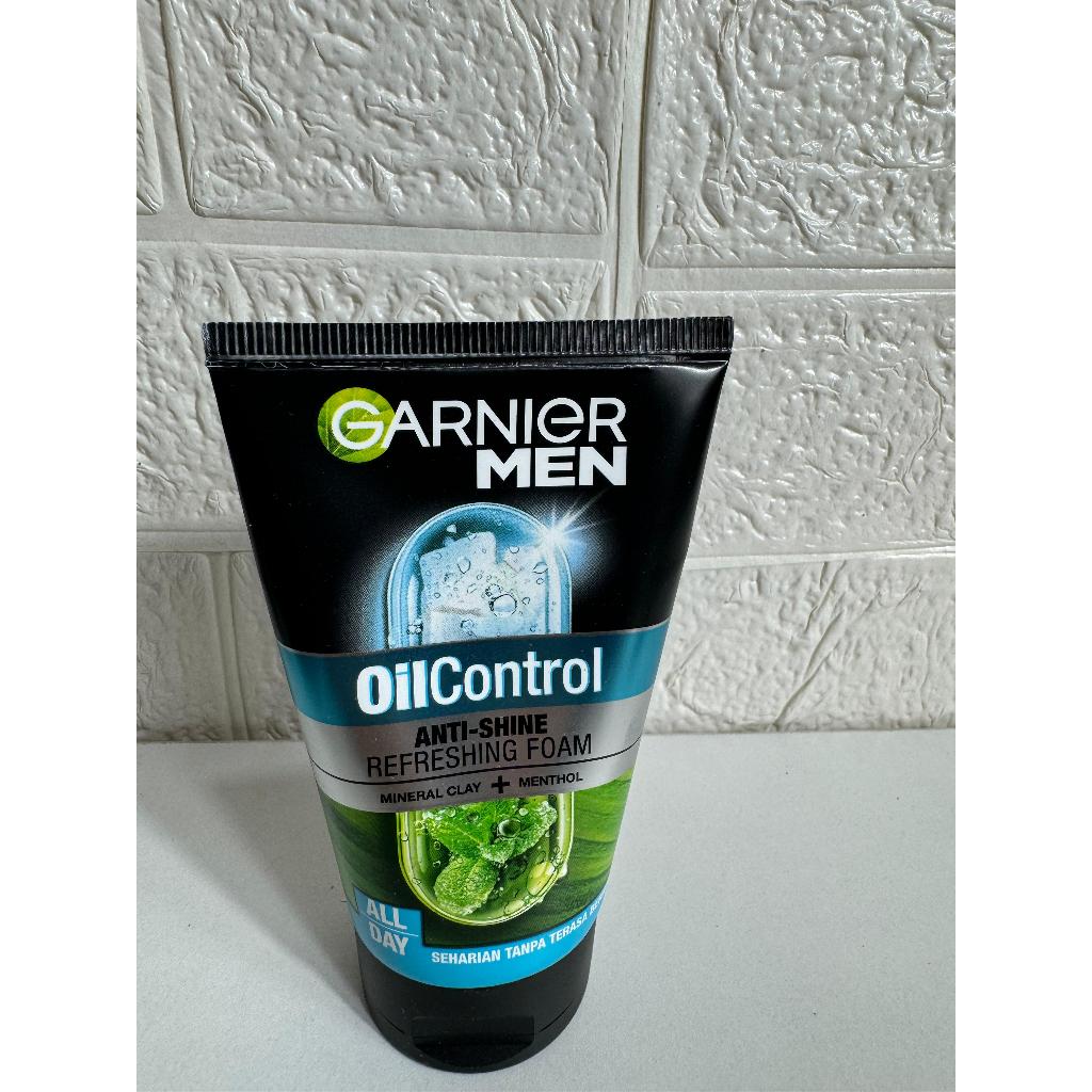Jual Garnier Men TurboLight Oil Control Cooling Foam Skin Care 100 ML ...