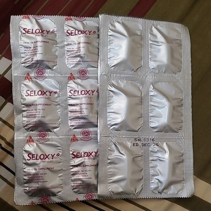 Jual seloxy premium tablet 15 pcs | Shopee Indonesia