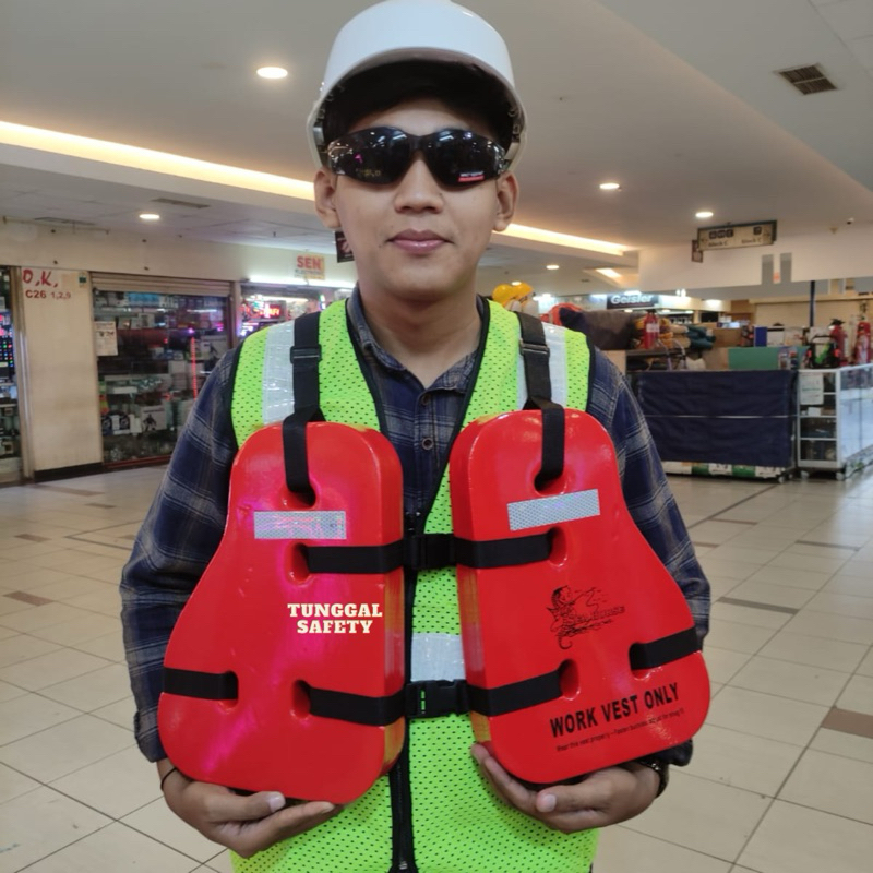 Jual Pelampung Work Vest Only / Pelampung Work vest Sea Horse Life ...