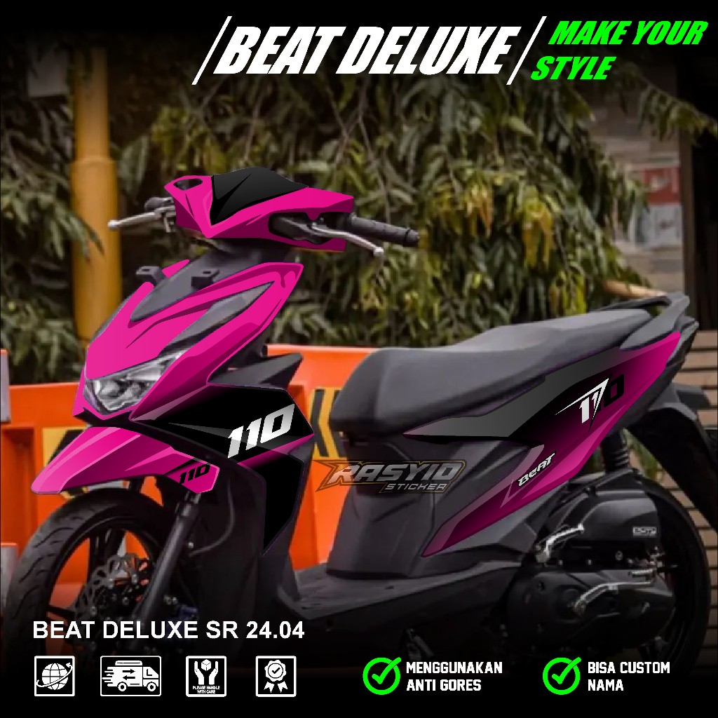 Jual COD Sticker Decal Full Body Honda Beat Deluxe Beat street 2020 ...