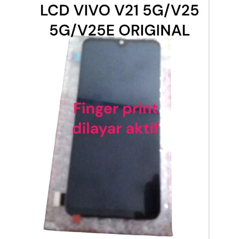 Jual LCD TOUCHSCREEN VIVO V21 5G/V25 5G/V25E ORIGINAL OLED FINGER PRINT ...