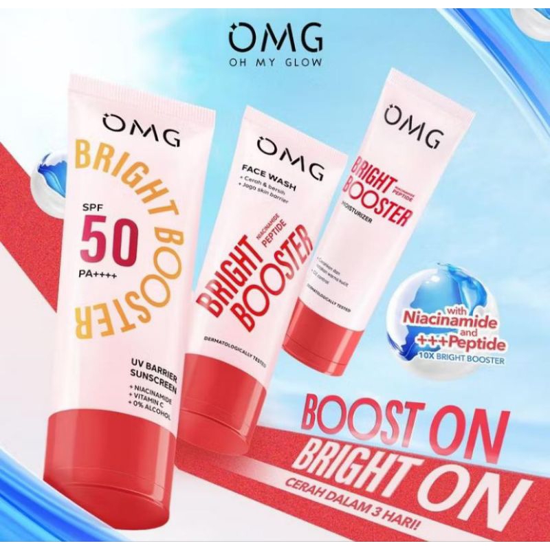 Jual [READY] OMG Oh My Glow Bright Booster Moisturizer 25 g (KEMASAN ...