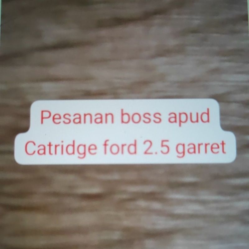 Jual catridge isi kipas turbo ketrik ford 2.5 garret | Shopee Indonesia