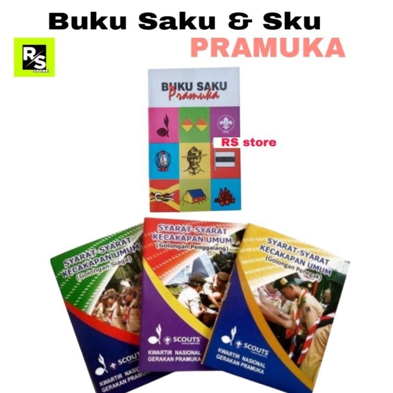 Jual Buku Saku dan Sku Pramuka Penggalang Siaga Penegak Aksesoris ...