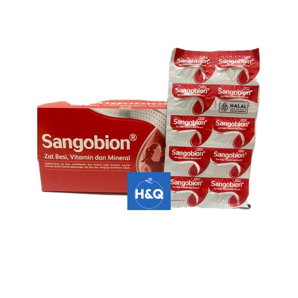 Jual SANGOBION ZAT BESI,VITAMIN dan MINERAL(SUPLEMEN KESEHATAN ...