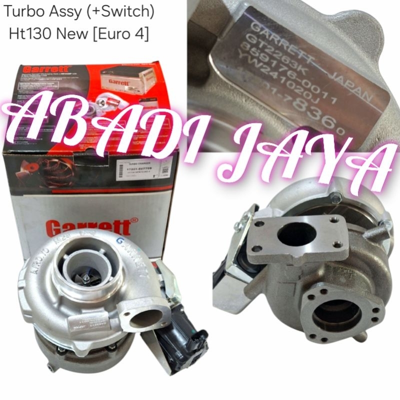 Jual TURBO CHARGER ASSY HINO 300 DUTRO 136 HD 17201-78360 HINO DUTRO ...