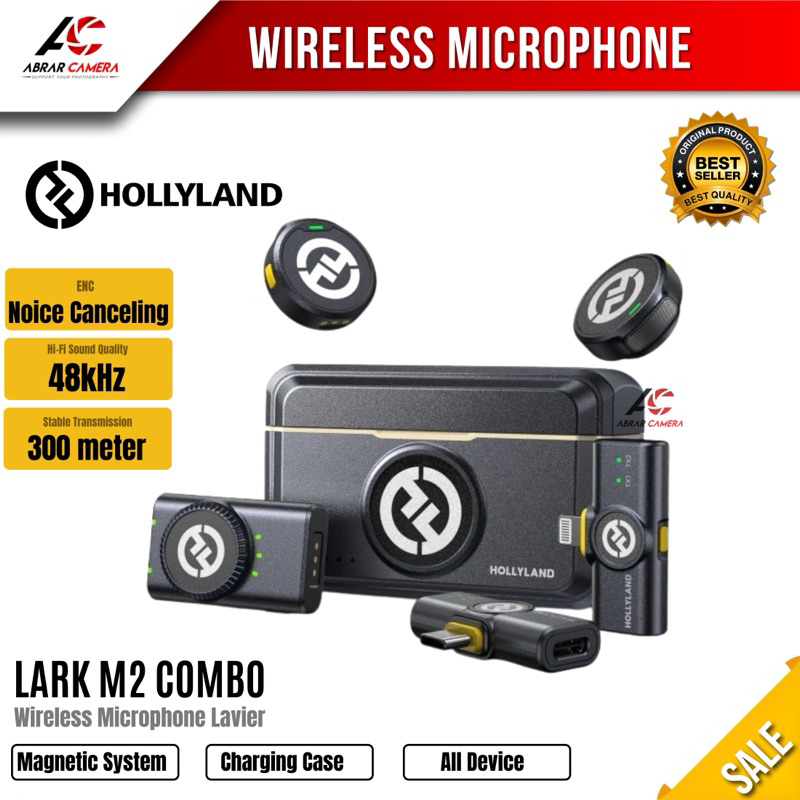Jual Hollyland Lark M2 Mic Wireless Lavalier Microphone Lark M 2 Shine ...
