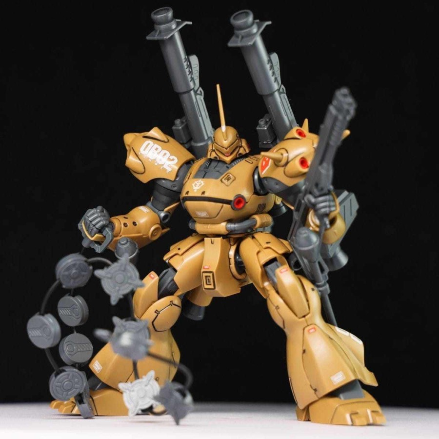 Jual HG Kampfer Desert Yellow Plamo STAR 089 MS 18E Model Kit 1/144 ...