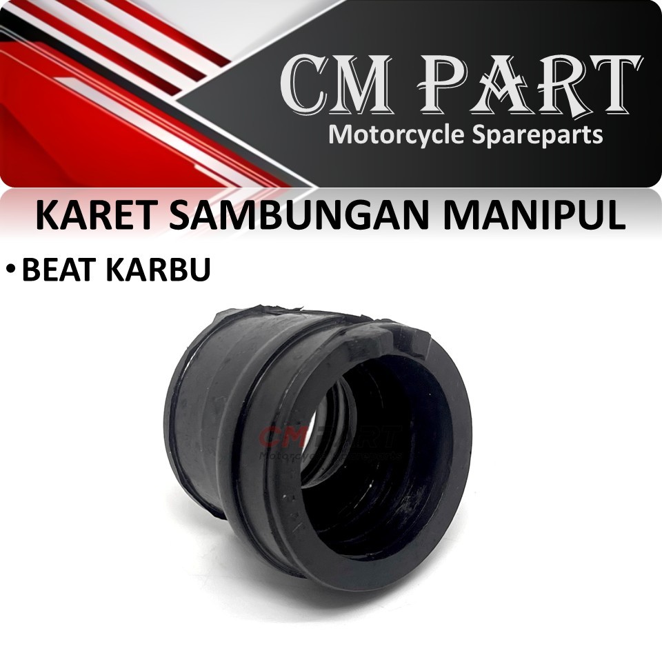 Jual KARET SAMBUNGAN INTAKE KARBURATOR MANIPUL BEAT | Shopee Indonesia