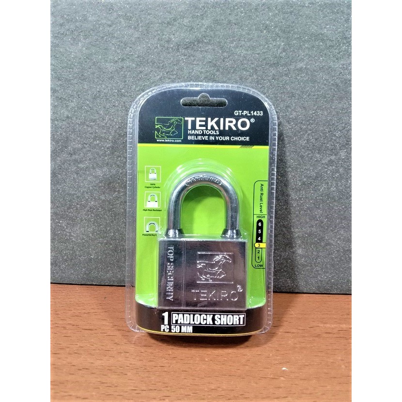 Jual TEKIRO GEMBOK PENDEK 50 MM / GEMBOK / TOOLS - ALAT PERKAKAS 50MM ...