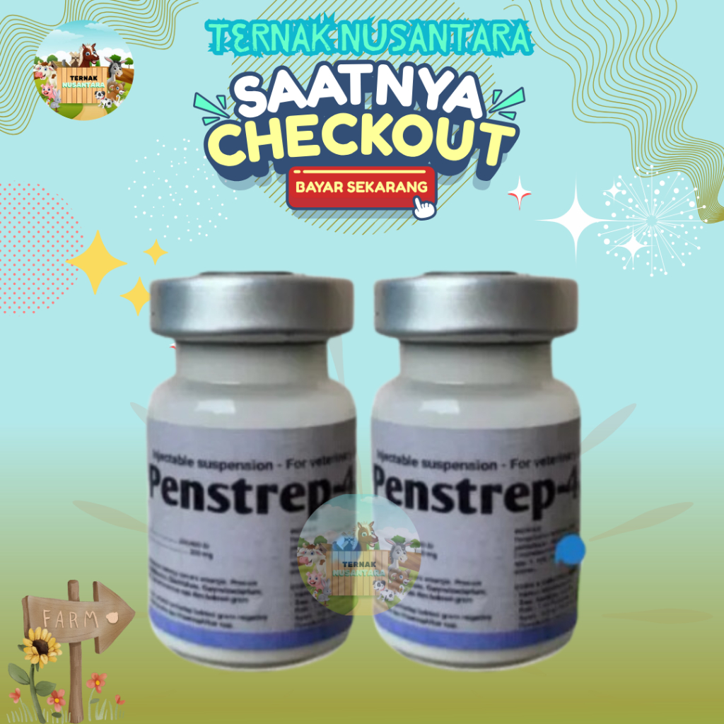 Jual Penstrep 400 5 ml dan Penstrep 400 10 ml - Kemasan Repack Untuk Ternak Ayam Jago, Kelinci ...