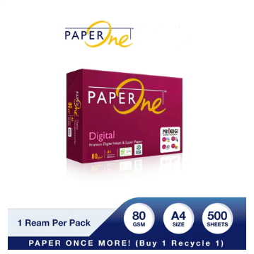 Jual Kertas HVS 80 A4 Paperone - BAK - Kertasn HVS A4 Paper One / Rim ...