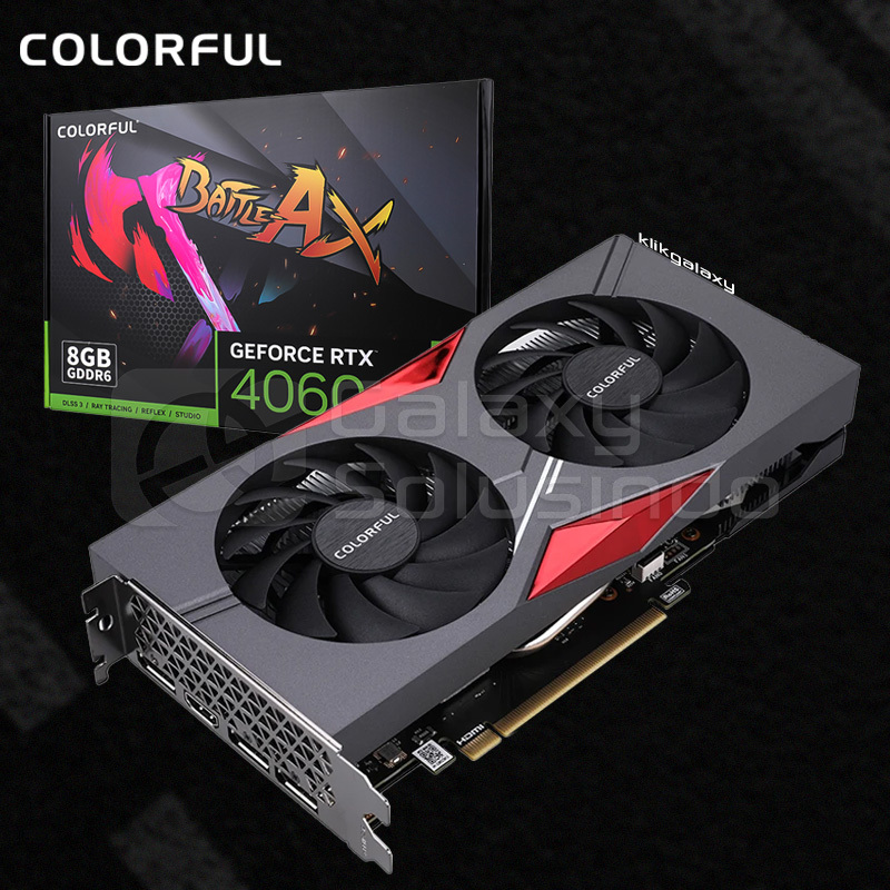 Jual COLORFUL GeForce RTX 4060 NB DUO 8GB V2-V GDDR6 - VGA RTX4060 DDR6 ...