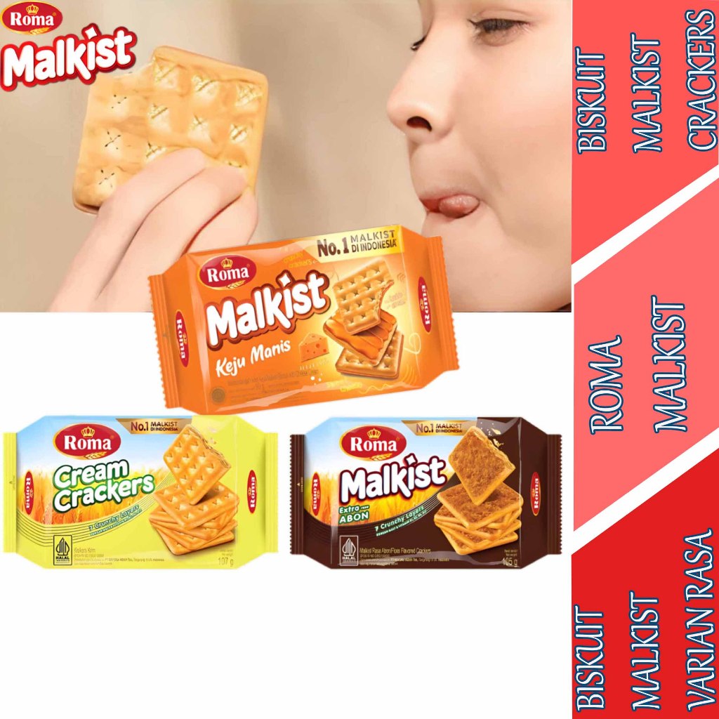 Jual Biskuit Malkist Varian Rasa - Roma Malkist - Biskuit Malkist ...