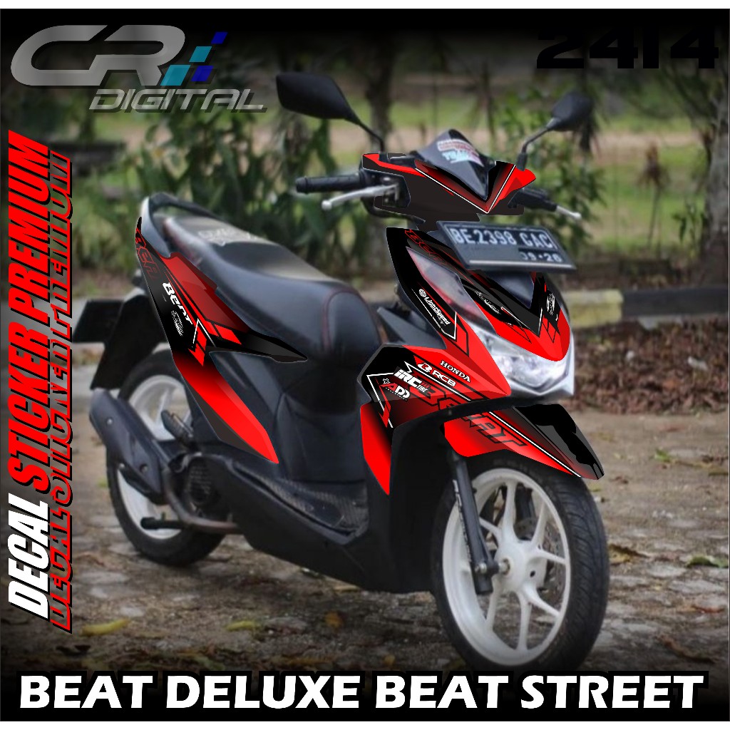 Jual (COD) TERBARU Decal Sticker Beat DELUXE STREET POLOS 2020 2021 ...